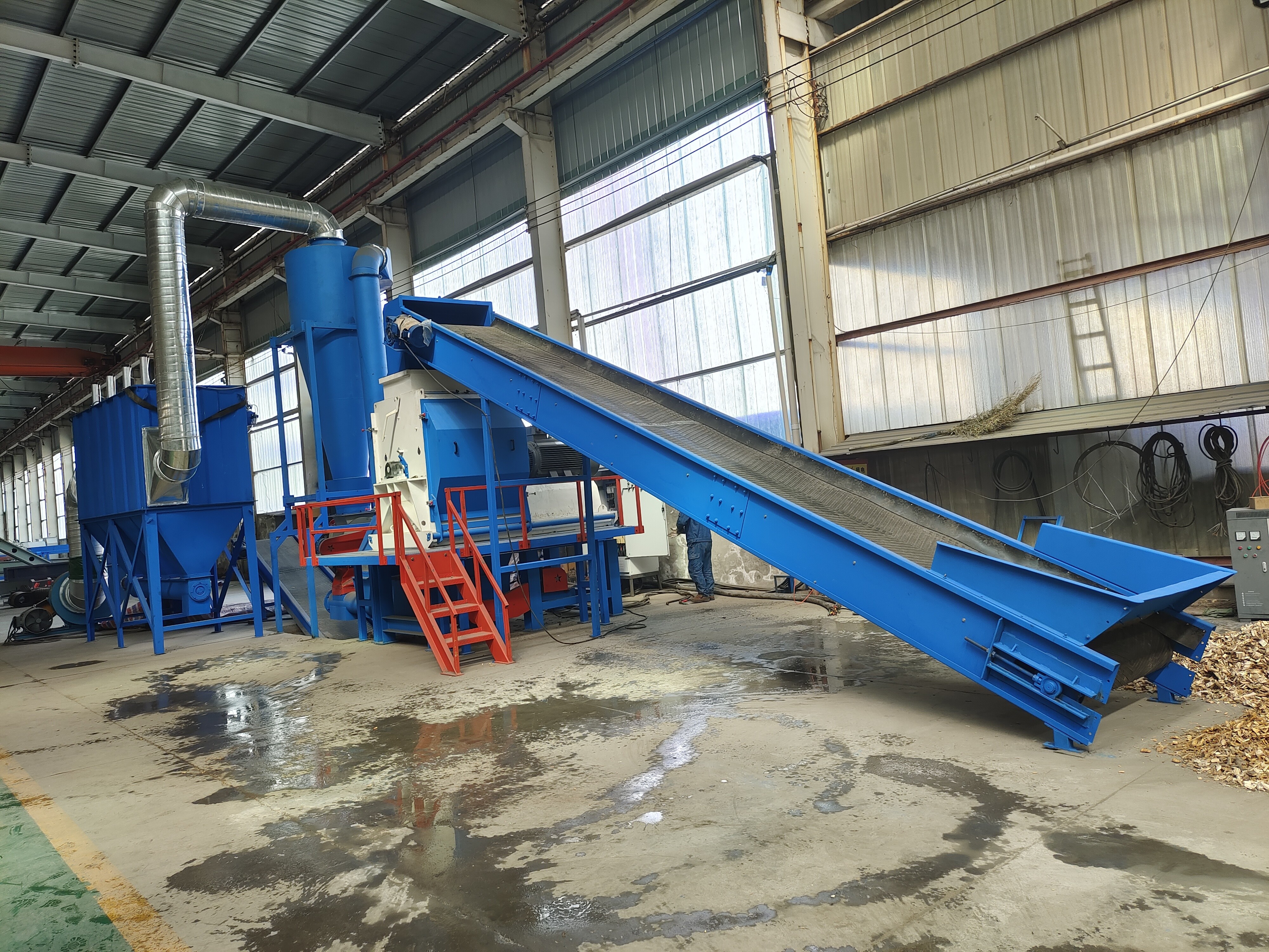 Spare Parts Screen and Hammer Sofa Wardrobe Two-Axis Shredder for Large ...